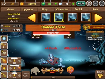 Blame Bob | Idle Online Universe Wiki | Fandom