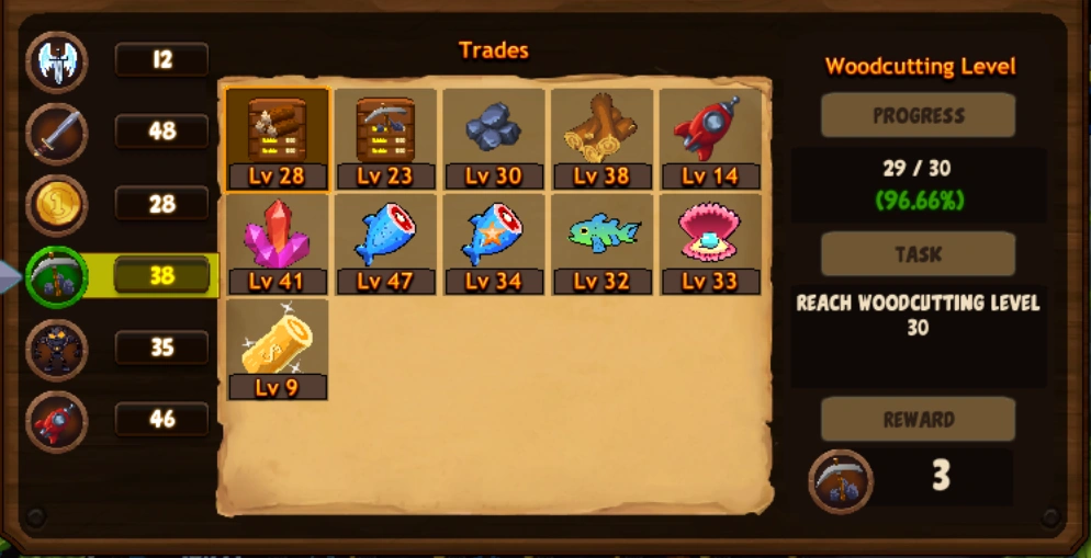 Trades Trophies | Idle Online Universe Wiki | Fandom