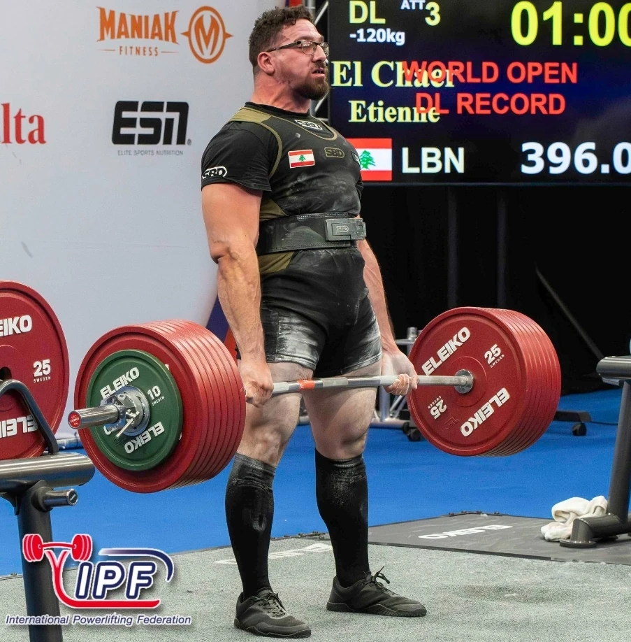 Etienne El Chaer | International Powerlifting Federation Wiki | Fandom