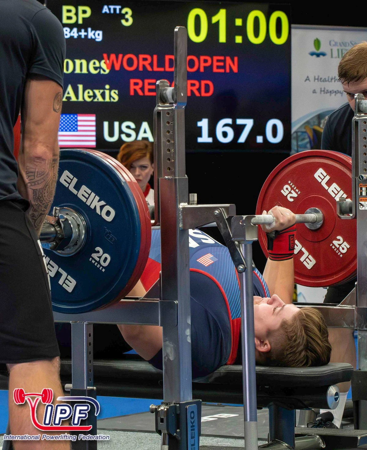 Alexis Jones | International Powerlifting Federation Wiki | Fandom
