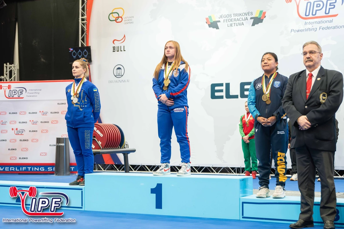 World Open Equipped Powerlifting Championships 2023 - Women's 63 kg | International Powerlifting ...