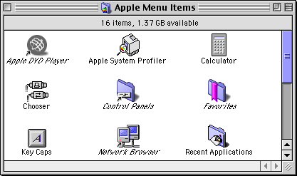Apple Menu Items folder | Apple Wiki | Fandom