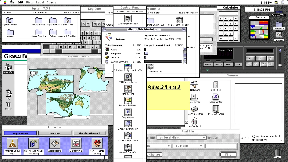 Mac OS 7.5.1 | Apple Wiki | Fandom