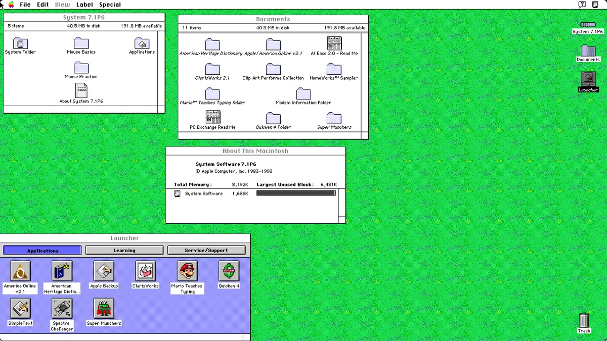 System 7.1P6 | Apple Wiki | Fandom