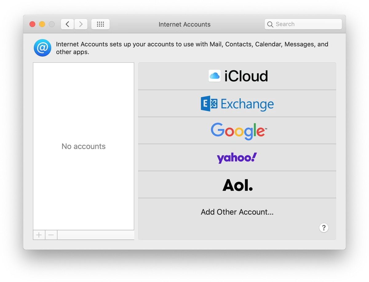 Internet Accounts (System Preferences) | Apple Wiki | Fandom