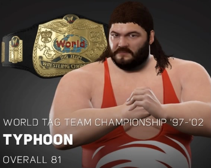 Typhoon | WWE 2K Wiki | Fandom
