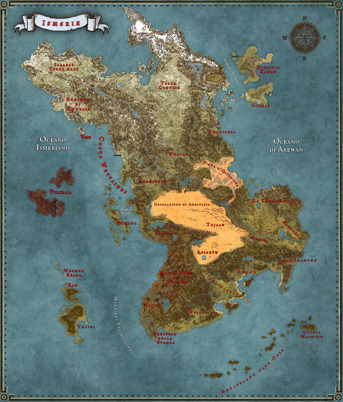 Luoghi | IRDT- Il Regno d’Ismeria Wiki | Fandom