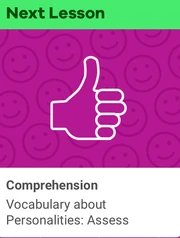 Vocabulary about Personalities: Assess | I-Ready Lessons Wiki | Fandom