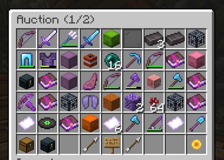 Auction | Iris OneBlock Wiki | Fandom