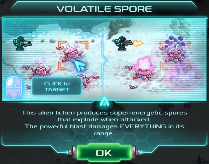 Volatile Spore | Iron Marines Wikia | Fandom