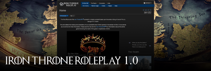 The Archives Iron Throne Role Play Wikia Fandom