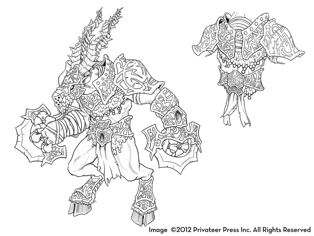 satyr coloring pages