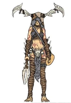 Tharn Bloodweaver Haruspex | Iron Kingdoms Wiki | Fandom