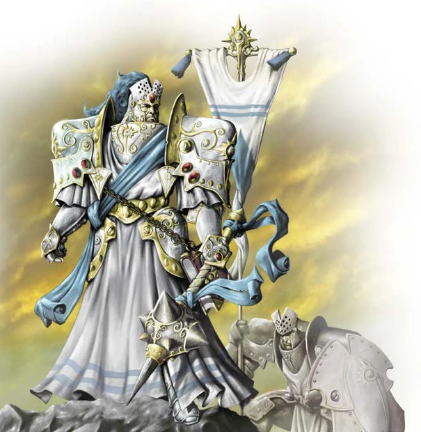 Precursor Knight Officer and Standard Barrier | Iron Kingdoms Wiki | Fandom