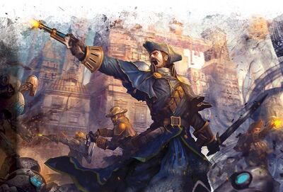 Arcane Tempest Gun Mages | Iron Kingdoms Wiki | Fandom