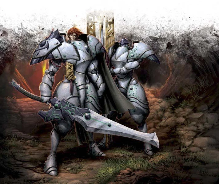 Dawnguard Sentinel Officer & Standard | Iron Kingdoms Wiki | Fandom