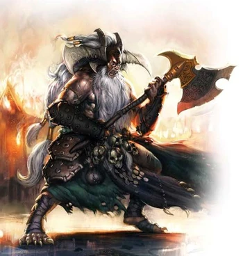 Tharn Ravager White Mane | Iron Kingdoms Wiki | Fandom