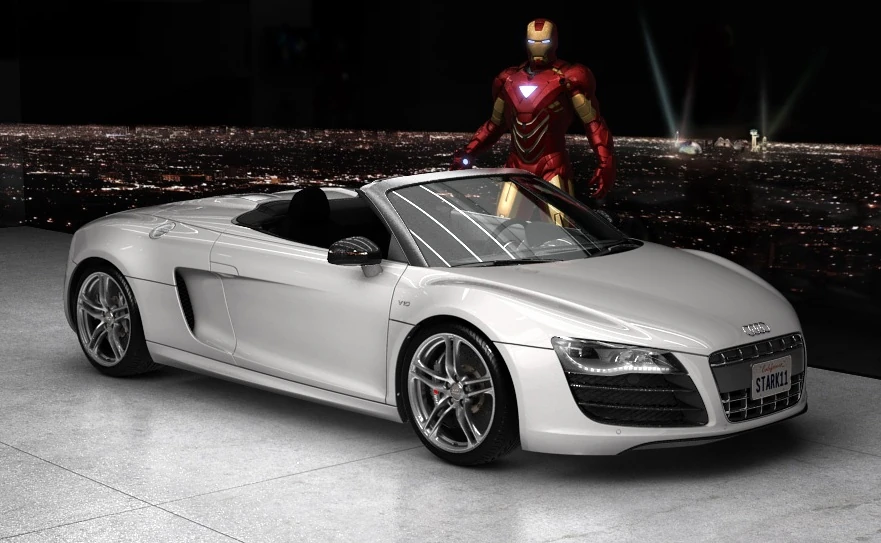 Iron Man Audi R8 Sport