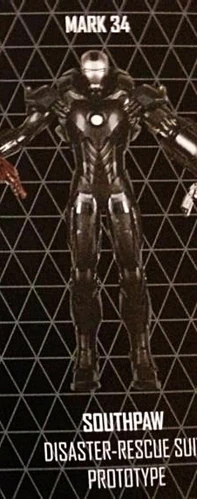 Iron Man Mark 34 Southpaw