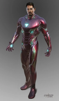 how to draw nanotech iron man