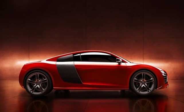 Audi R8 e-tron (Red) | Iron Man Wiki | Fandom