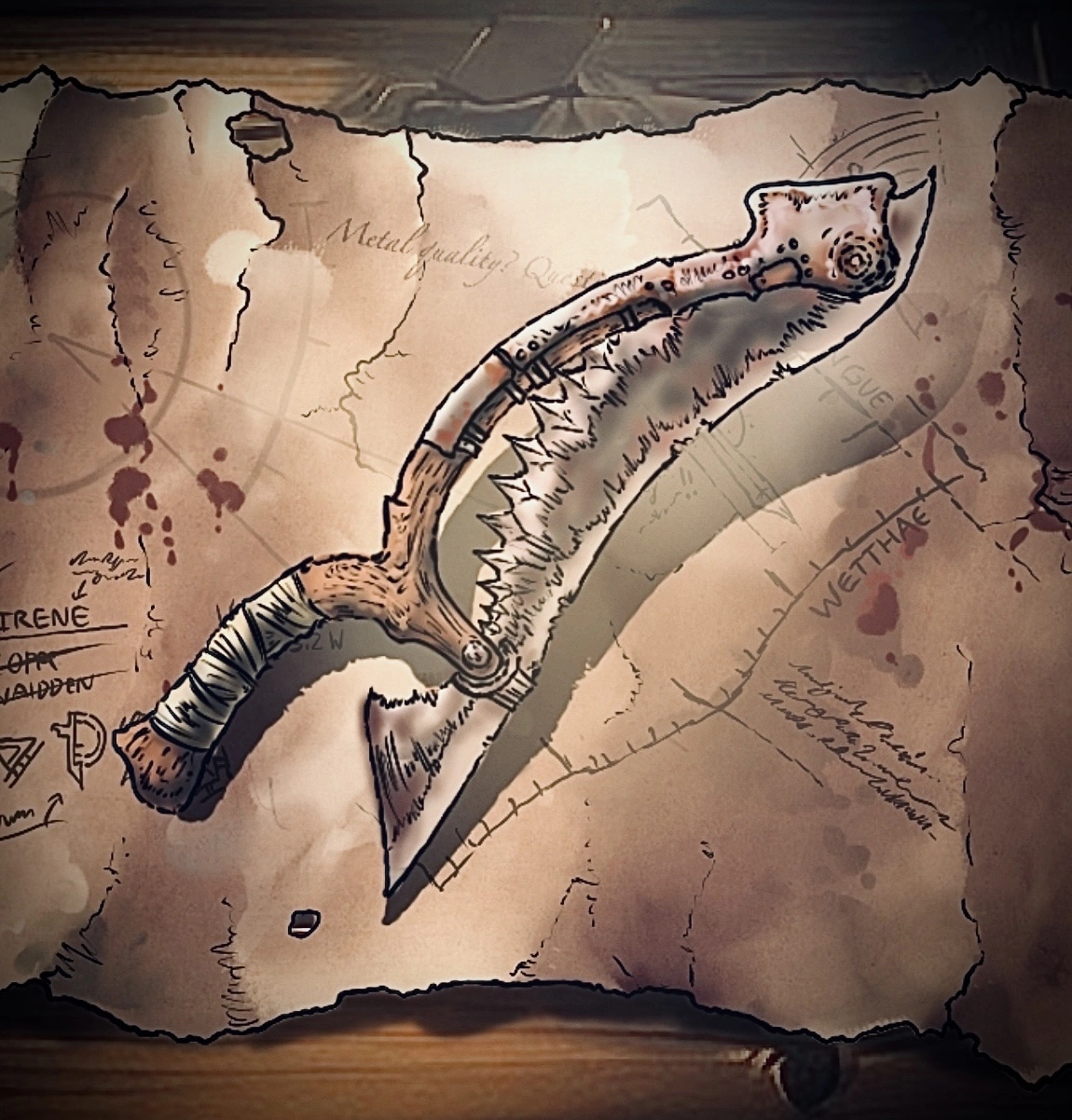 Serrated Lock-Sword | IronMarck 2nd Edition Wiki | Fandom