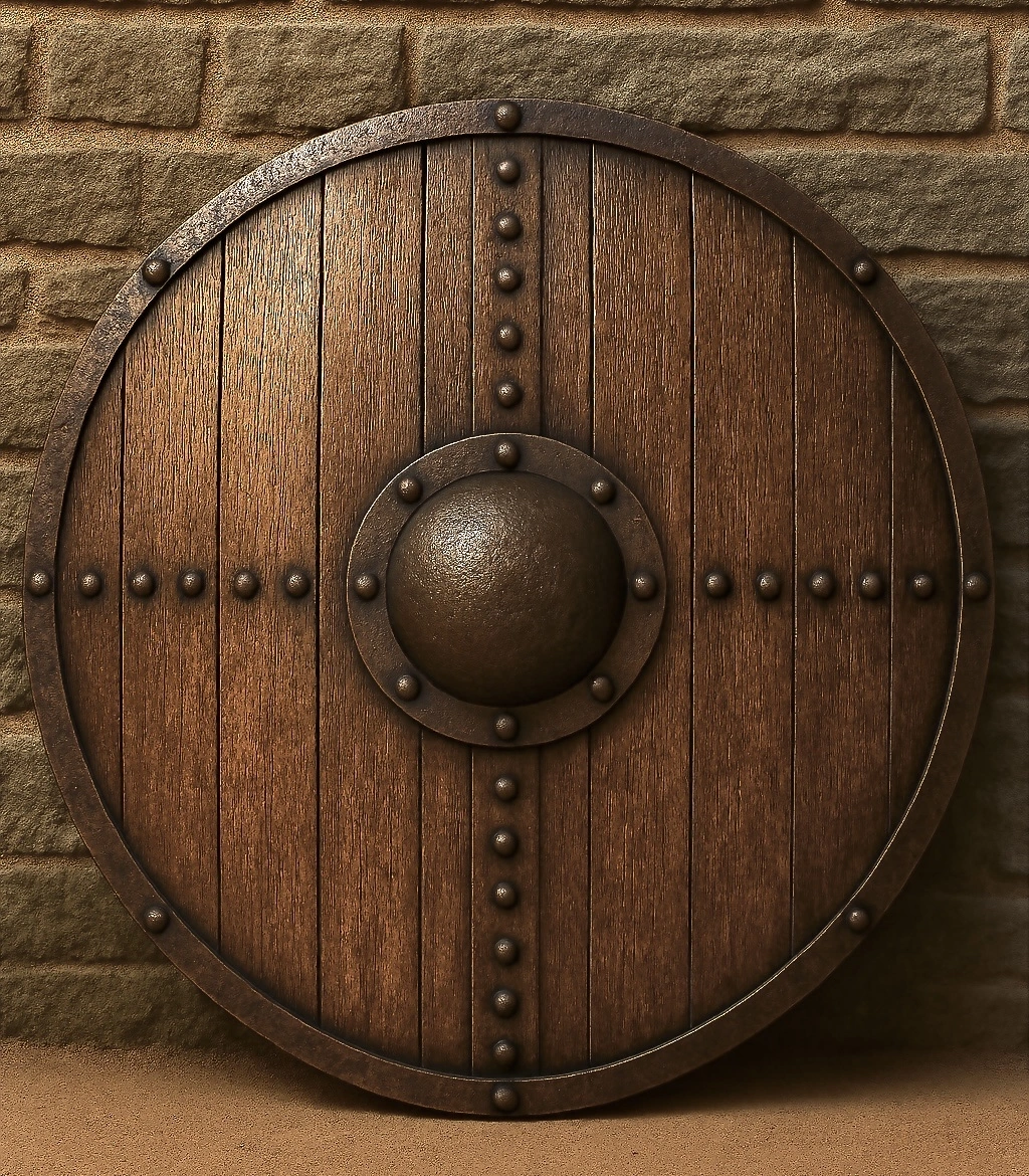 Wooden Round Greatshield | IronMarck 2nd Edition Wiki | Fandom