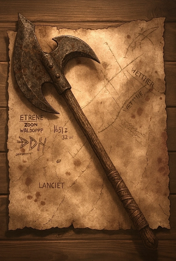 Rusted Colossal Greataxe | IronMarck 2nd Edition Wiki | Fandom