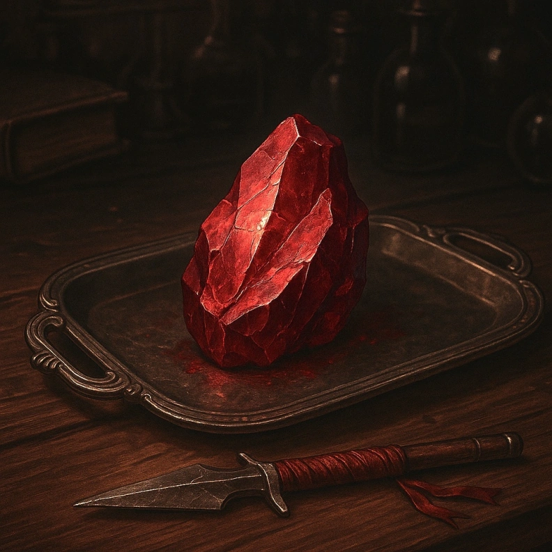 Raw Bloodstone Chunk | IronMarck 2nd Edition Wiki | Fandom