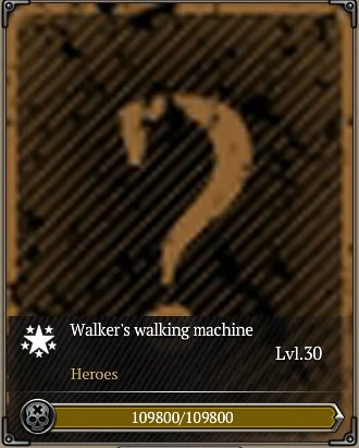 Walker's walking machine | IronRage Wiki | Fandom