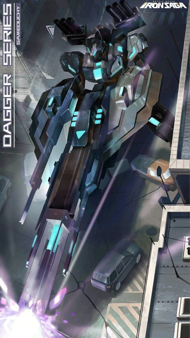 Dagger Assault Type BUSTER | Kidou Sentai Iron Saga Wiki | Fandom