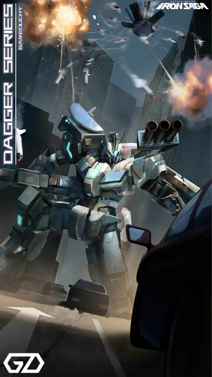 Dagger Full Equipment Type BUSTER | Kidou Sentai Iron Saga Wiki | Fandom