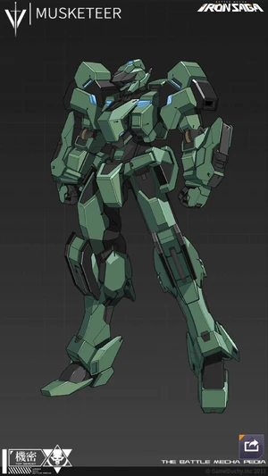 Musketeer MK2 | Kidou Sentai Iron Saga Wiki | Fandom