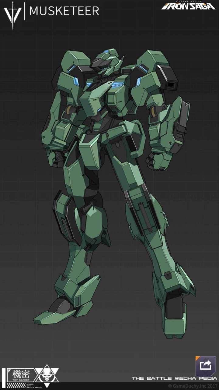 Musketeer | Kidou Sentai Iron Saga Wiki | Fandom