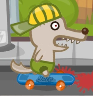 Skateboard Wolf | Iron Snout Wikia | Fandom