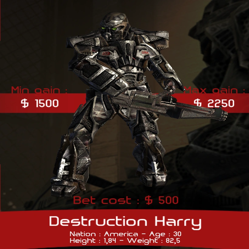 Destruction Harry | Iron Storm Wiki | Fandom