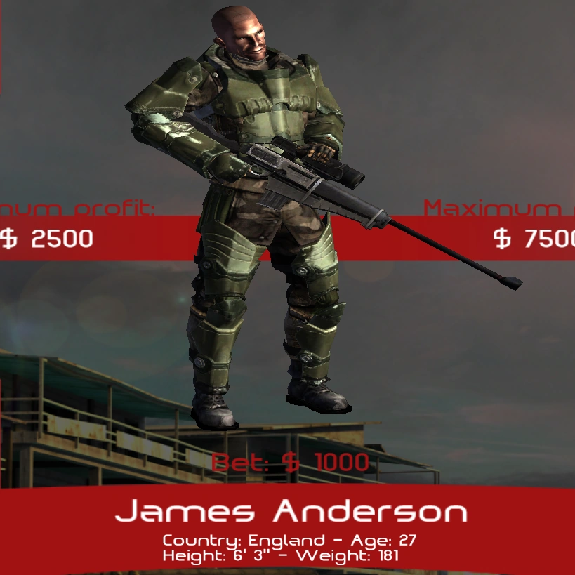 James Anderson II | Iron Storm Wiki | Fandom