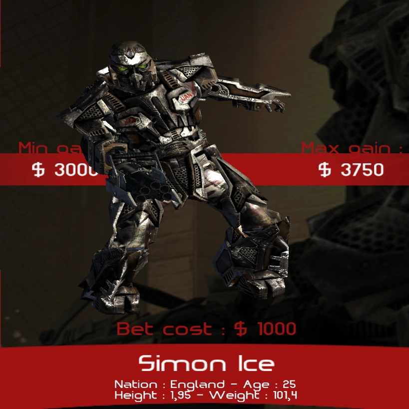 Simon Ice | Iron Storm Wiki | Fandom