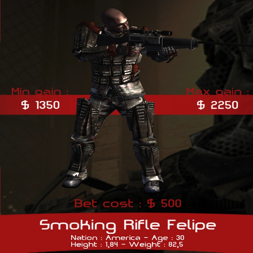 Smoking Rifle Felipe | Iron Storm Wiki | Fandom