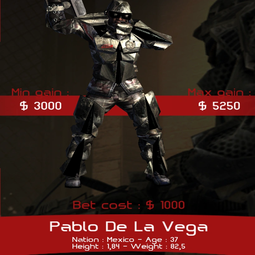 Pablo De La Vega | Iron Storm Wiki | Fandom