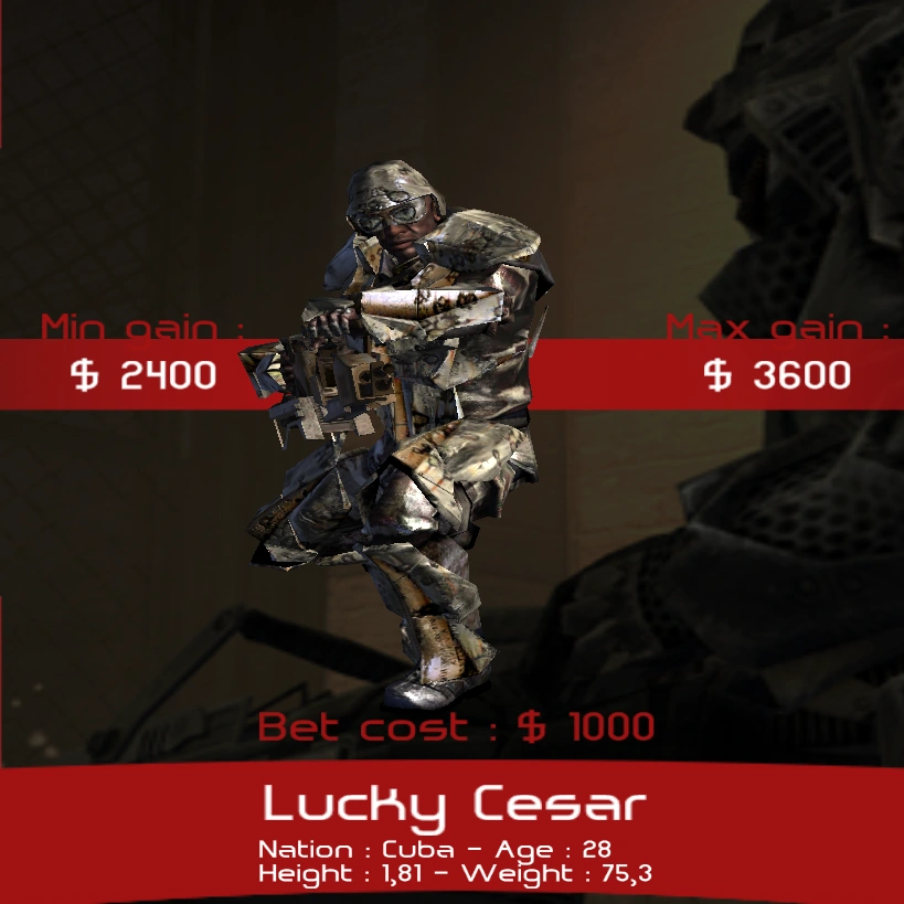 Lucky Cesar | Iron Storm Wiki | Fandom