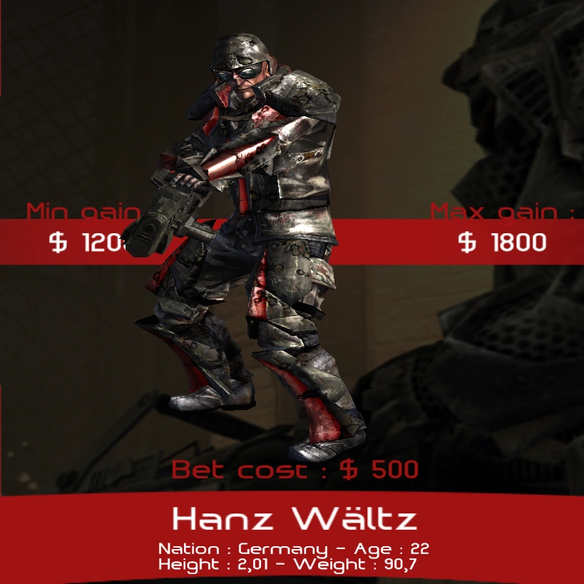 Hanz Wältz | Iron Storm Wiki | Fandom