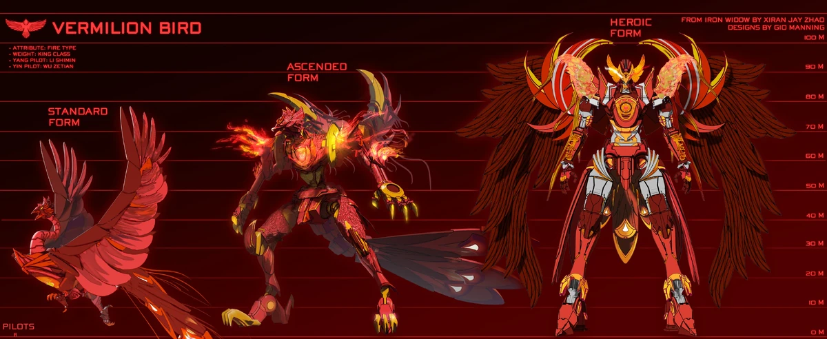 Vermilion Bird | Iron Widow Wiki | Fandom