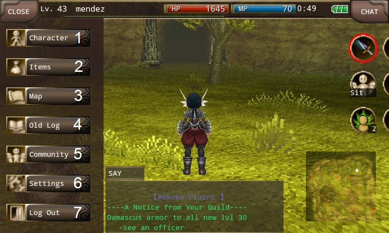 Menu | Iruna Wiki | Fandom