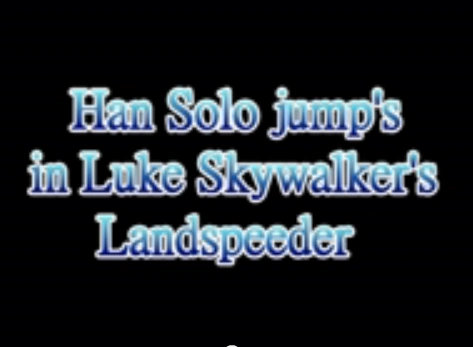 LEGO Han Solo jump (test film) | Isaac Clip Wiki | Fandom