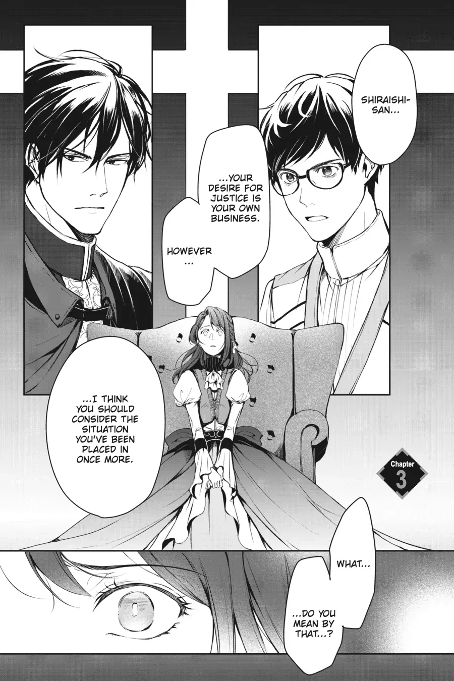 Chapter Three (Manga) | Isekai no Sata wa Shachiku Shidai Wiki | Fandom