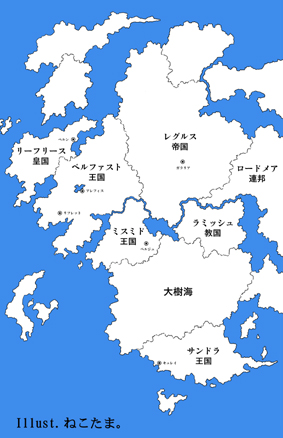 World Map | In Another World With My Smartphone Wiki | Fandom