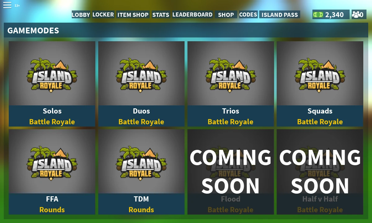Gamemodes | Island Royale Wiki | Fandom