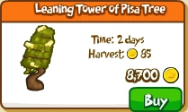 Leaning Tower of Pisa Tree | Island Paradise Wiki | Fandom