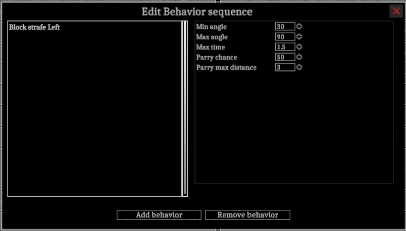 Block strafe left behavior | Isles of Adalar Wiki | Fandom